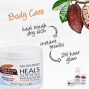 Palmer’s Cocoa Butter Formula Daily Skin Therapy, Solid Formula, 7.25 Ounces (Pack of 12)