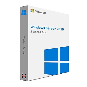 Microsoft Windows Server 2019 - License - 5 User Cal