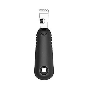 OXO Good Grips Citrus Zester With Channel Knife,Black