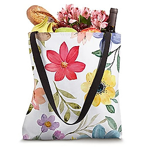 Floral Frenzy Tote Bag