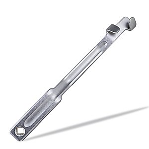 Werhoo Wrench Extender Tool Bar for Mechanics, Garage Tradesman, Handyman to amplify torque, 15 Inch Long Wrench Extension with 1/2 Inch Hole, Fit for Open End Wrench Extender, 1/2 Torque Wrench