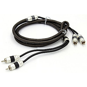 Stinger SI826 6-Foot 2-Channel 8000-Series Audiophile Grade RCA Interconnect Cable