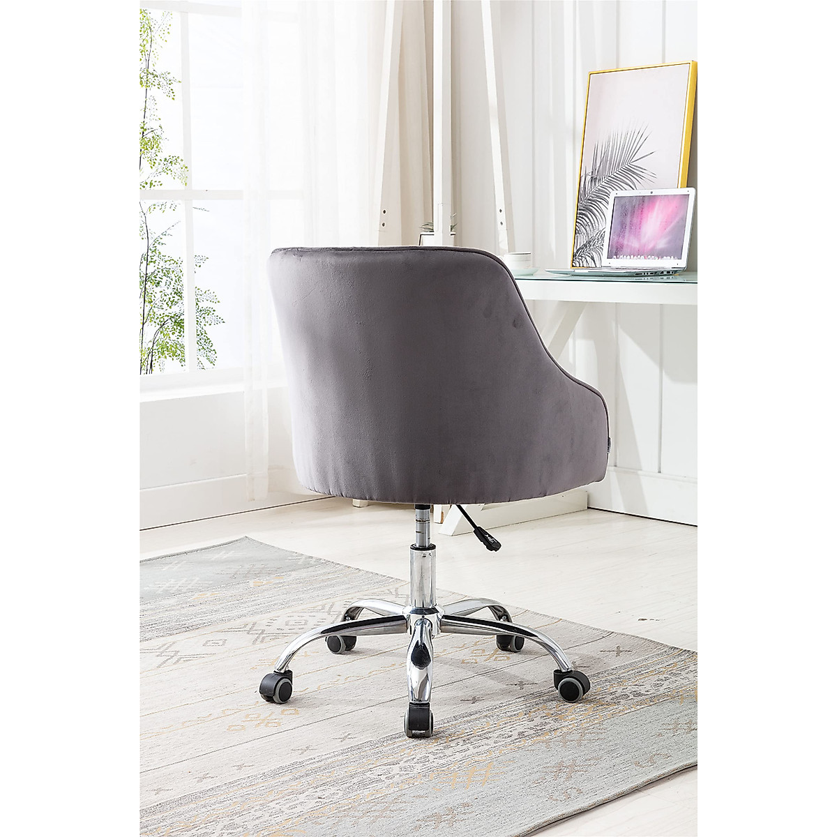 KUIKUI Shell Chair, Modern Leisure Office and Living Room Chair