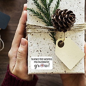 Thank You Sticker,Small Shop Sticker, Small Business, Handmade Sticker,Packaging Sticker (Grow)