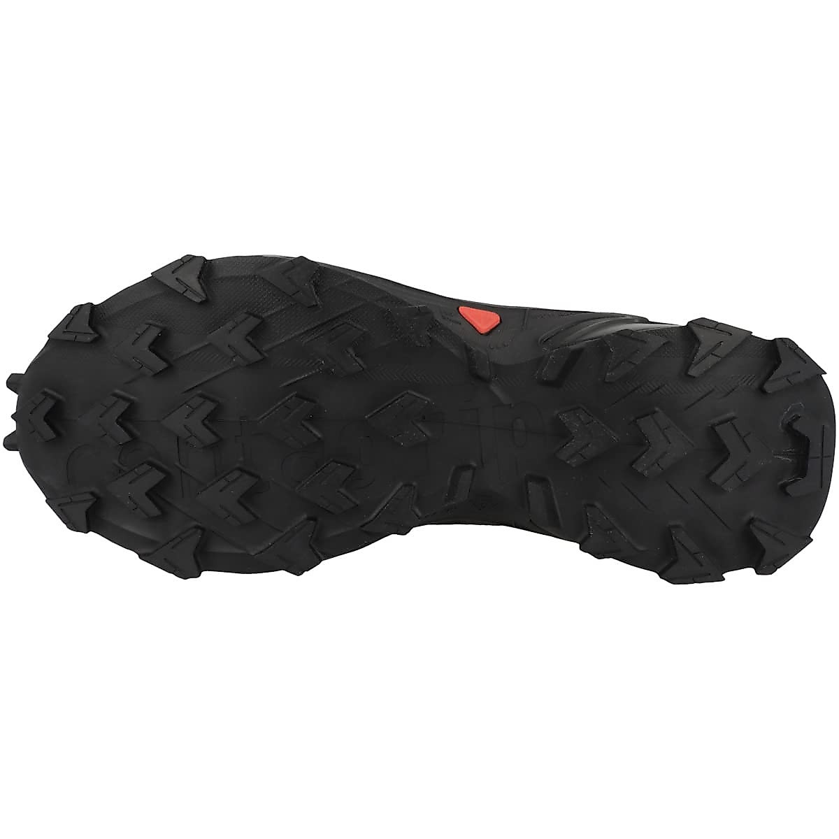 Salomon Men's Alphacross 4 Hiking Shoe, Black/Black/Black, 10