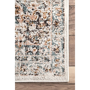 nuLOOM Vintage Medallion Liliana Accent Rug, 2x3, Beige