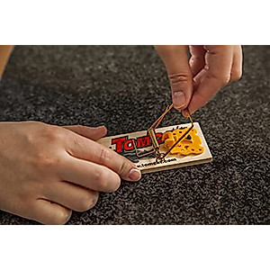Tomcat 373312 Wooden Mouse Trap (1 Case of 48 Traps)