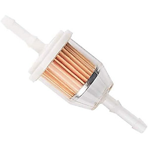 AM116304 Fuel Filter For 1/4" and 5/16" Fuel Line Replaces 71-5960 120-436 GY20709 38666 149-2206-01 21541500 98021 25 050 22-S for J-ohn D-eere K-ohler 120-436 GY20709