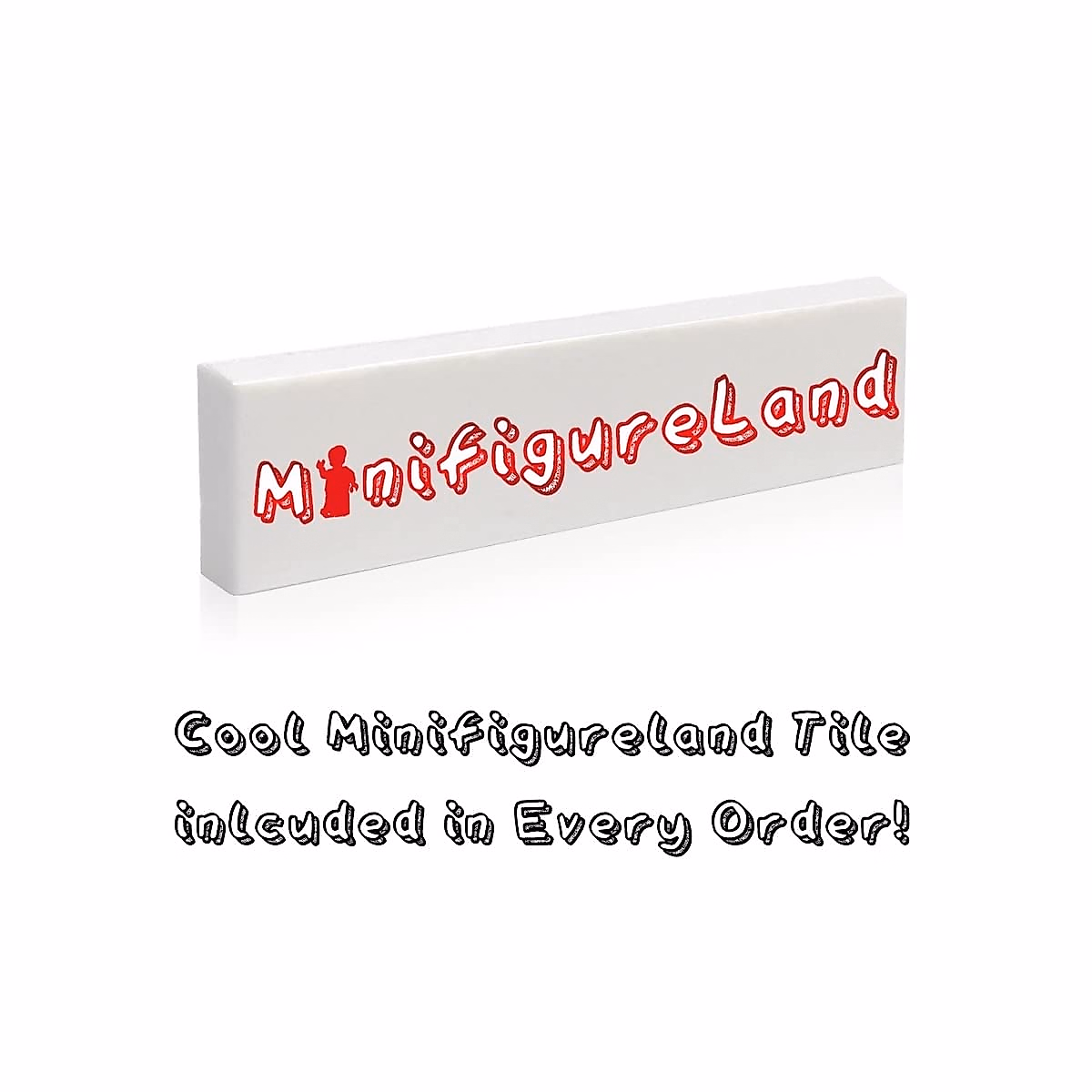 LEGO Looney Tunes Minifigures Series 71030 - Road Runner and Wile E. Coyote Combo (with Minifigureland Tile)