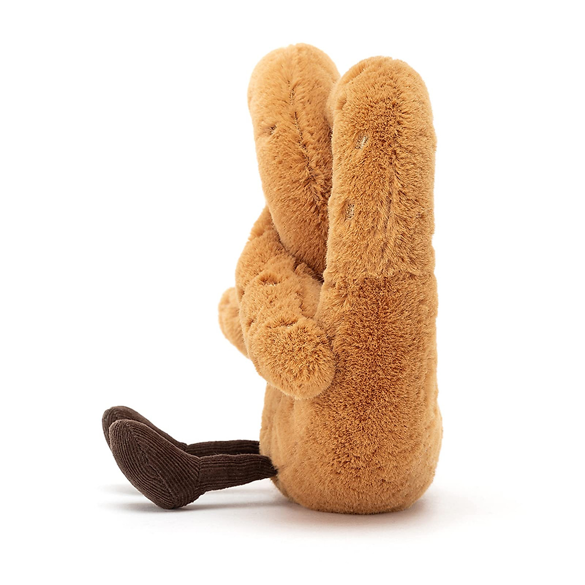 Jellycat Amuseables Pretzel Stuffed Toy, 7 inches | Food Plush | Fun Gift Idea
