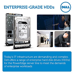 Dell 400-ALCR 6TB 7.2K SAS 12Gb/s 3.5-Inch Hard Drive in G13 Tray Bundle with Compatily Screwdriver Compatible with C5G97 NWCCG 400-AHFM 0NWCCG 8D1V4 PRNR6 400-AFNY 400-ANSC 400-AKMJ 400-AKKU