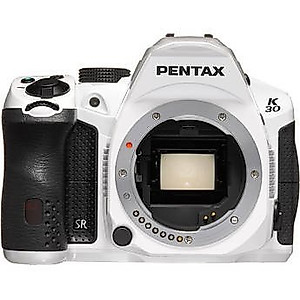 Pentax K30 Digital Camera with 18-135mm Lens Kit (White)