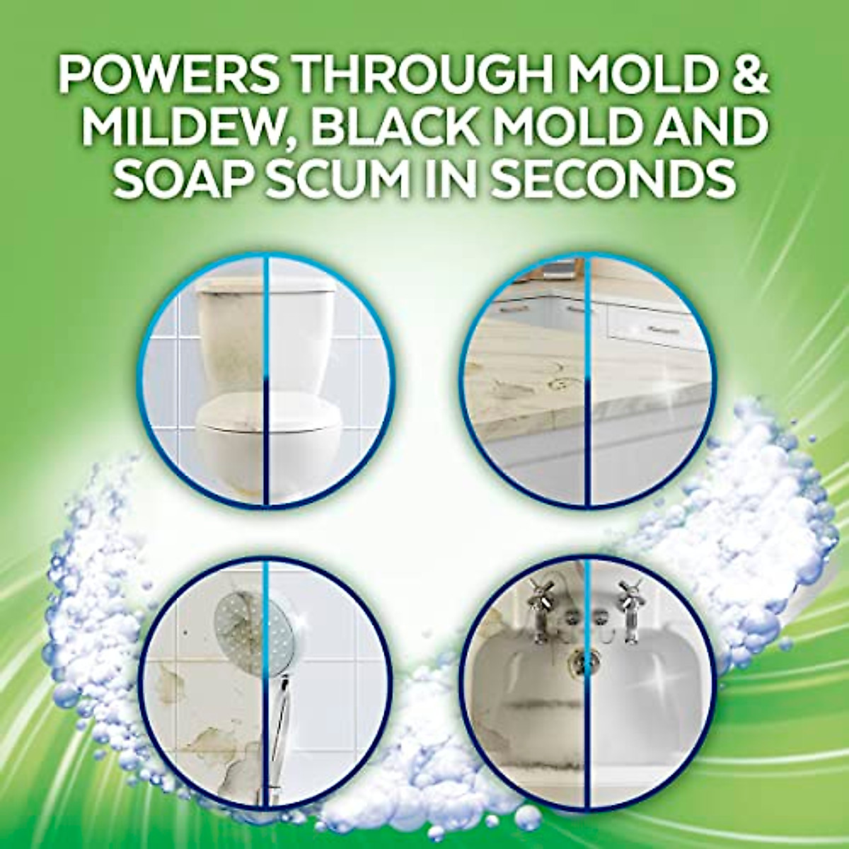 Lysol Multi-Purpose Cleaner Sanitizing and Disinfecting Spray with Bleach, All Purpose Cleaning Spray for Bathrooms and Kitchens, 32oz