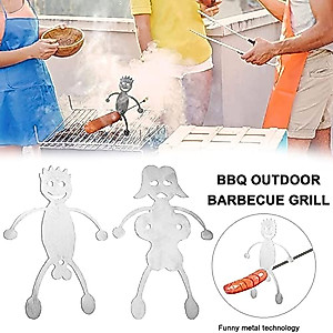 Funny Marshmallow Roasting Sticks - Hot Dog Roasting Sticks for Fire Pit Campfire Including Sticks