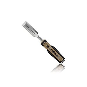Spec Ops Tools Wood Chisel, 1" Blade, High-Carbon Steel Blade, Shock-Absorbing Grip