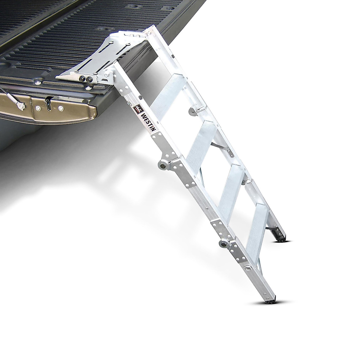Westin 10-3000 Truck-Pal Tailgate Ladder,Silver