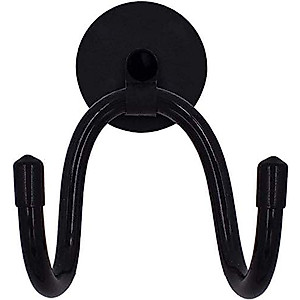 [Upgrade] Mini Magnetic Towel Hook Towel Hanger Rack for Kitchen Dish Towels , Hand Towels, Sports Sweat Towels , Gym Towels, etc. Not for Bath Towels - No Installation Required