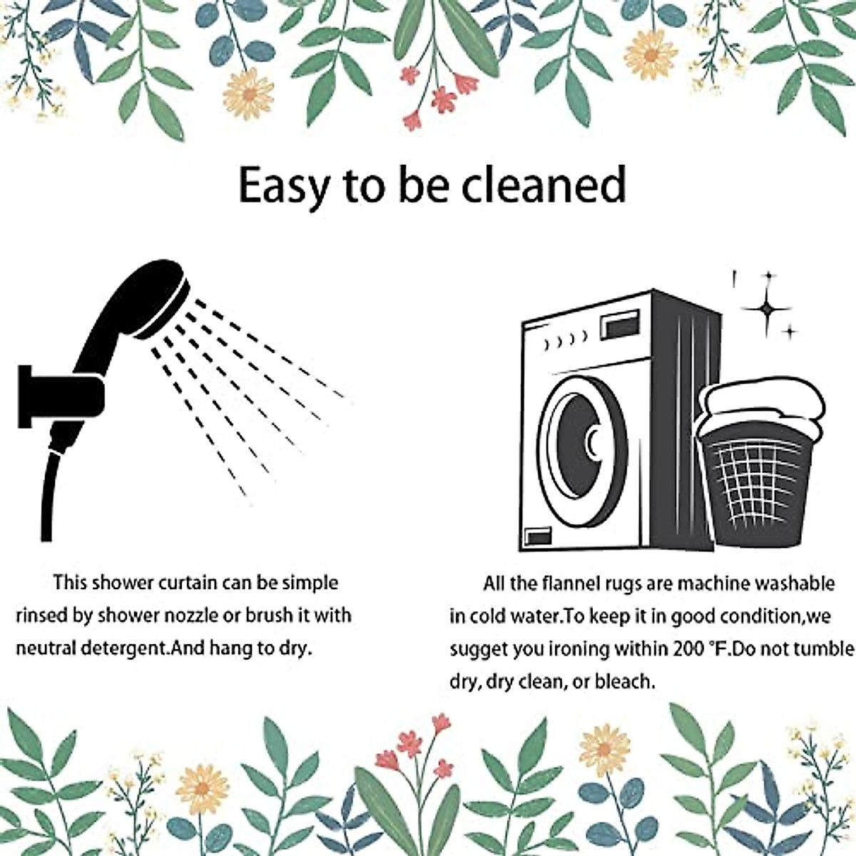 4PCS Red Rose Shower Curtain Set with Rugs,Toilet Lid Cover,U-Shaped Mat,Contemporary Water Pattern Red Rose Pattern Shower Curtains for Bathroom Waterproof Polyester Flower Bathroom Sets,71x71