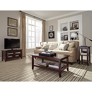 Alaterre Furniture Shaker Cottage 36" TV Stand, Cherry