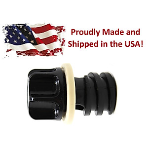 Cooler Drain Plug & Gasket Assembly Compatible with Yeti, RTIC, ORCA, OVO, Bird Dog Coolers 70QT 110QT (1 Drain Plug)
