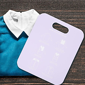Cabilock 4pcs Shirt Folding Board Creative Lazy Foldable Plates Shirts Laundry Organizer Travel Home Shirt Folder Helper