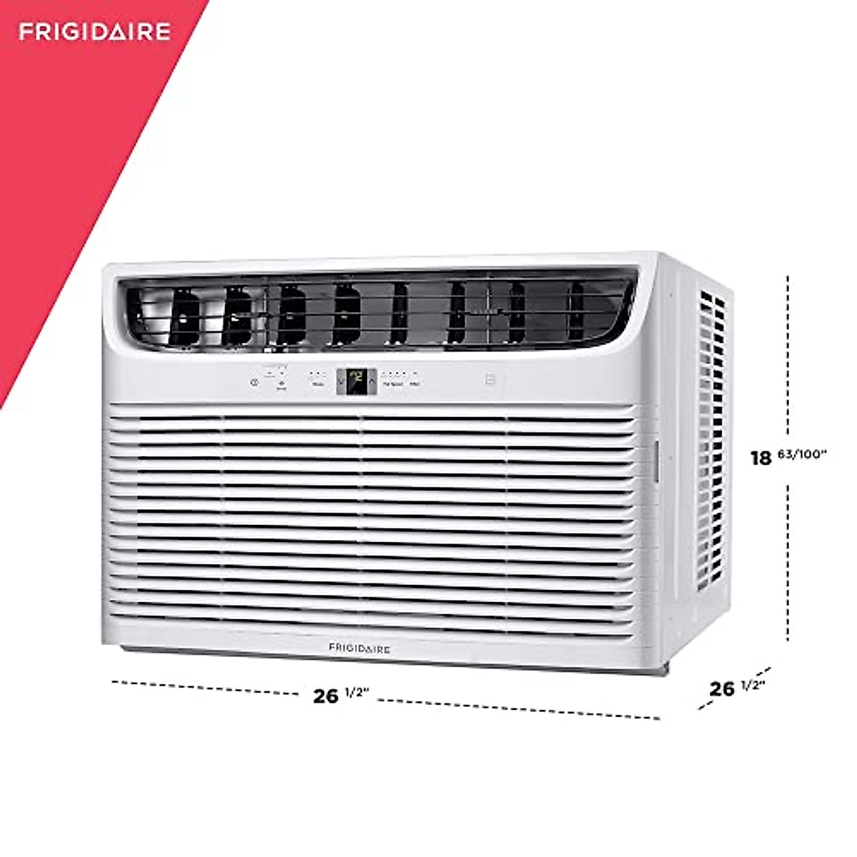 Frigidaire FHWW253WC2 Window Air Conditioner, 25000 BTU, White