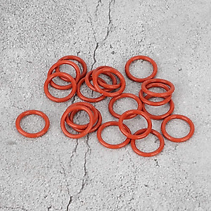 Aramox Tube Damper, 20pcs Tube Damper Silicone Rings Fit for 12AX7 12AU7 12AT7 12BH7 EL84