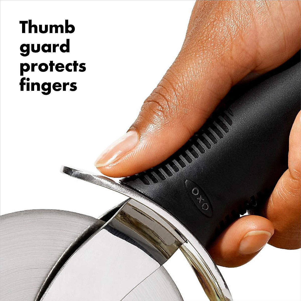 OXO Good Grips NEW Large 4-Inch Pizza Wheel and Cutter