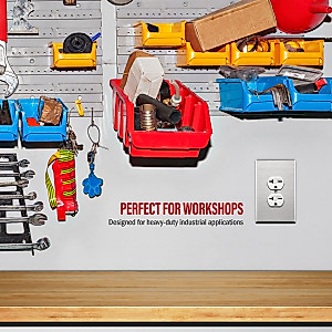 ENERLITES Duplex Receptacle, 20 Amp Electrical Wall Outlet, Industrial Grade, 2-Pole, 3-Wire, 20A 250V, UL Listed, 62081-W, White