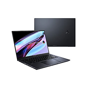 ASUS Zenbook Pro 14 OLED 14.5” OLED 16:10 Touch Display, DialPad, Intel i9-13900H CPU, GeForce RTX 4060 Graphics, 16GB RAM, 1TB SSD, Windows 11 Home, Tech Black, UX6404VV-DS94T