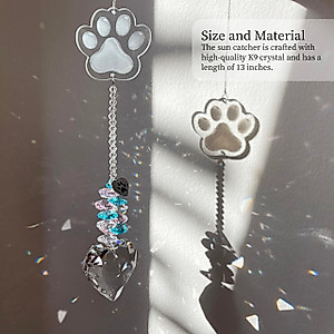 Pet Memorial Suncatcher, Dog Memorial Gifts, Pet Loss, Pet Sympathy, Thoughtful Dogs and Cats Remembrance, Bereavement Gifts