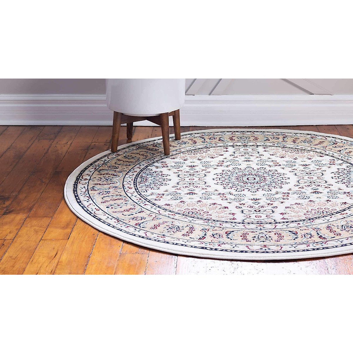 Unique Loom Narenj Collection Classic Traditional Repeating Pattern Green Area Rug (5' 0 x 8' 0)