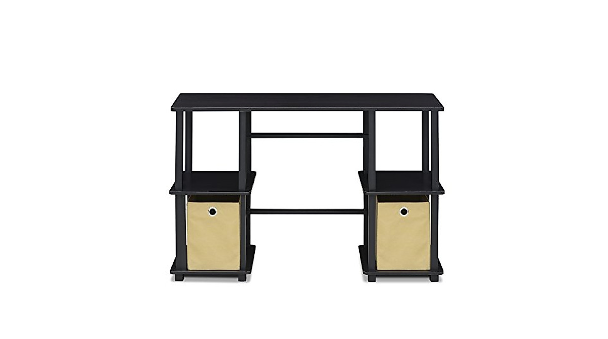 FURINNO Turn-N-Tube Computer Desk – Easy Assembly