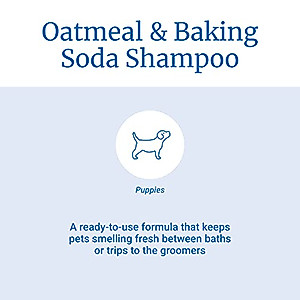 PetAg Fresh 'n Clean Oatmeal 'n Baking Soda Dog Shampoo - Tropical Fresh Scent - Strengthens, Repairs, & Protects Your Dog's Coat - 64 Fl Oz