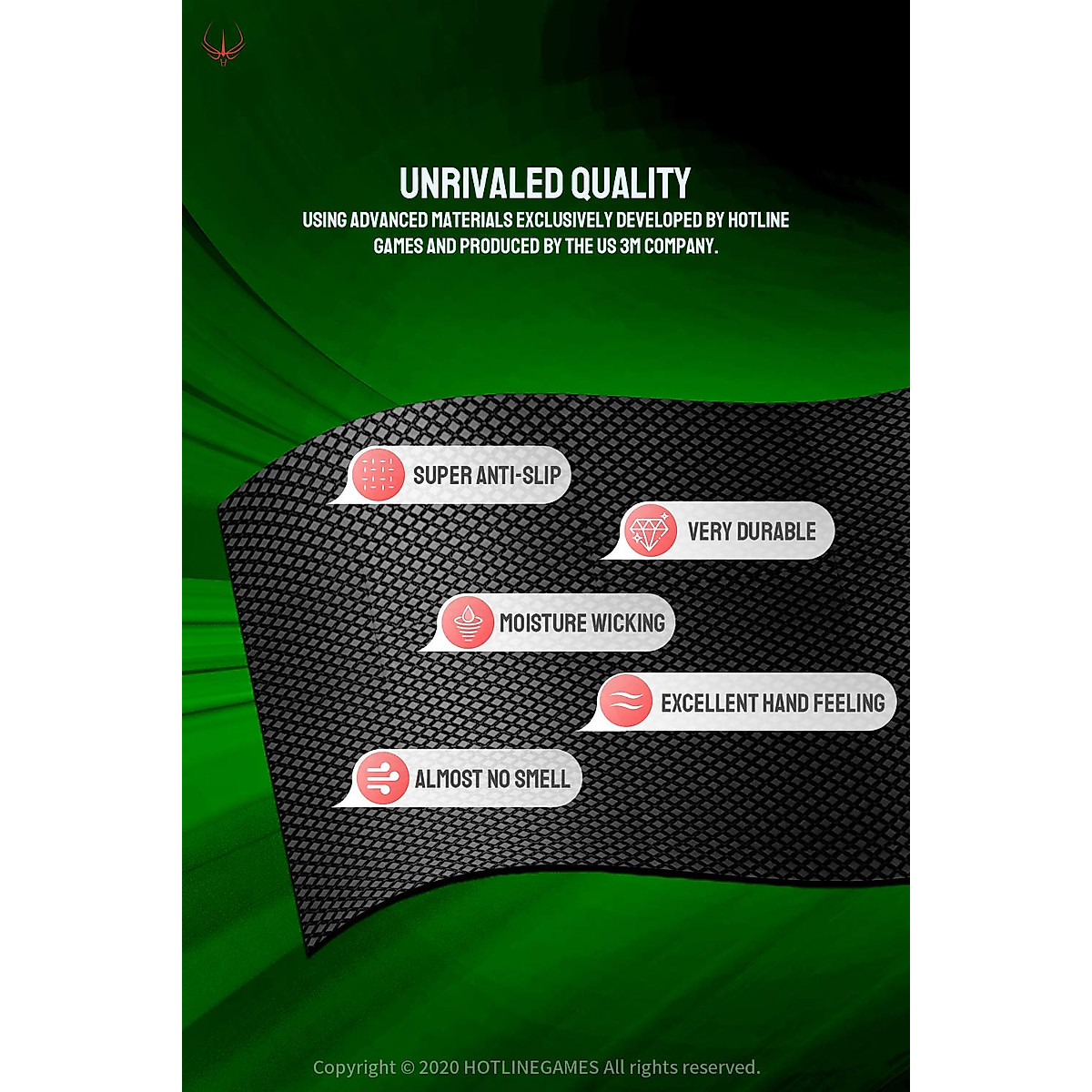 HOTLINEGAMES 2.0 Plus Controller Grip for Xbox Series X/S Controller Grips Tape XSX XSS Controllers, Anti-Slip, Sweat-Absorbent, Easy to Apply (Handle Grips (4PCS))