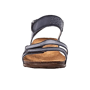 Propét Women's Farrah Sandal, Blue, 10 2E US