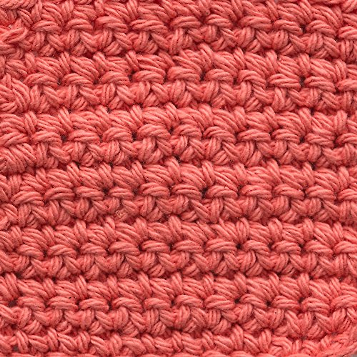Lily Sugar 'N Cream The Original Solid Yarn, 2.5oz, Medium 4 Gauge, 100% Cotton - Tangerine - Machine Wash & Dry