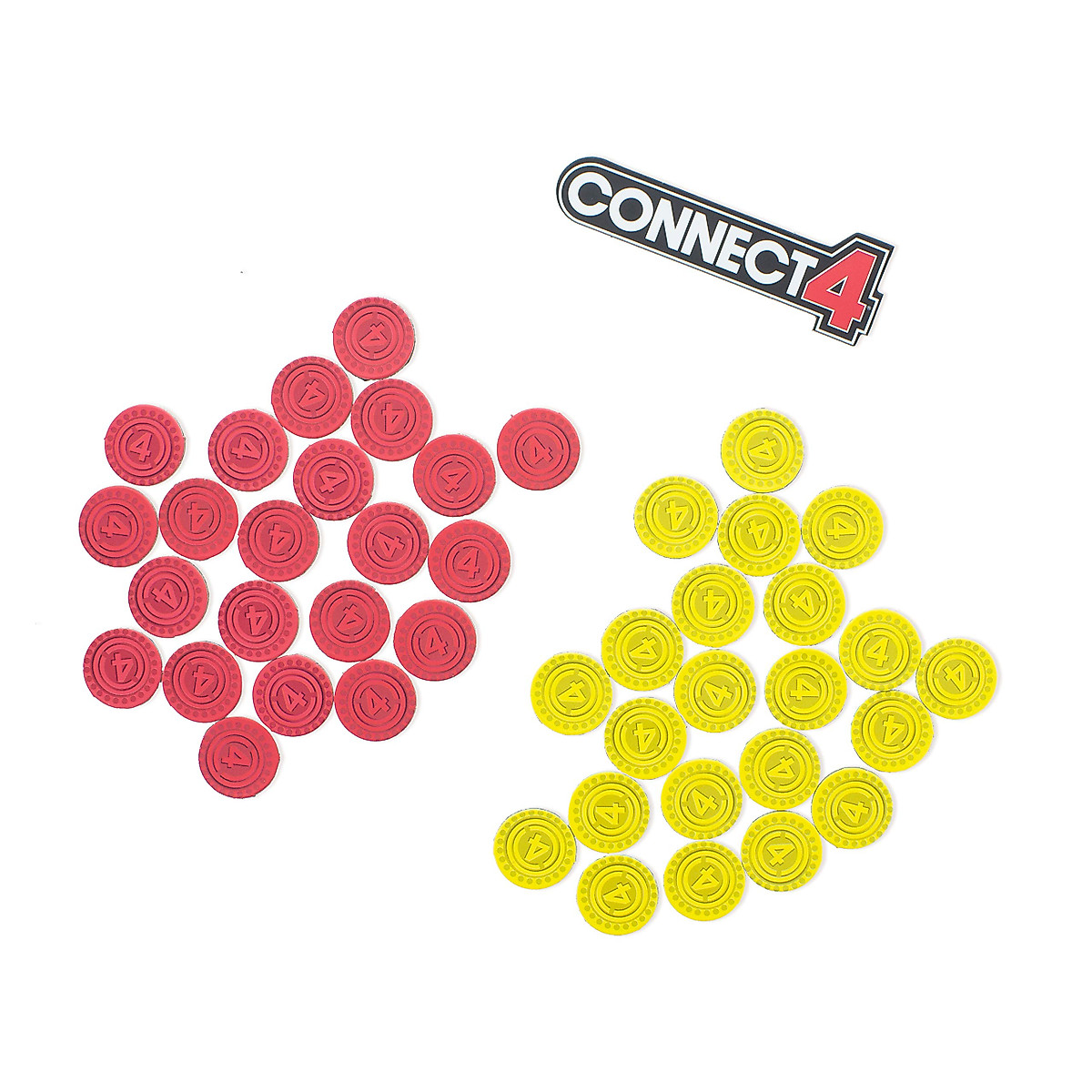 Paladone Connect 4 Fridge Magnet Game, Includes 47 Refrigerator Magnets