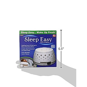 White Noise Sound Machine - Real Fan Sleep Aid, Noise Cancelling for Office Privacy, Home, Baby & Adults - Portable, Travel Friendly Sleep Machine