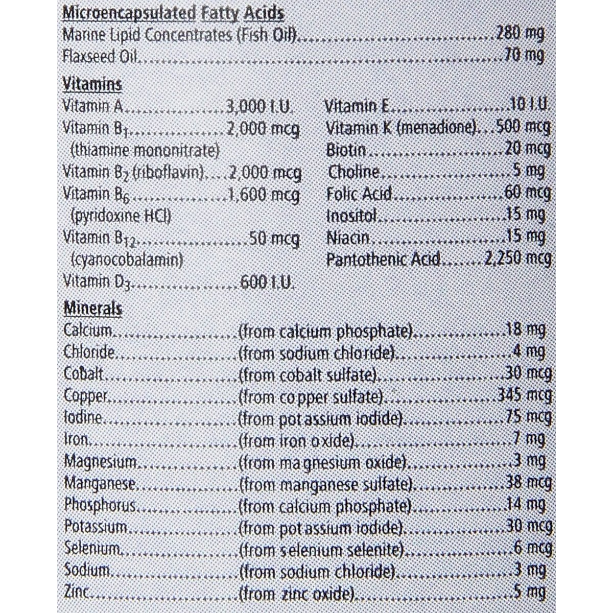 Pala-Tech FA Plus Chew Tabs Small Dog 60 ct