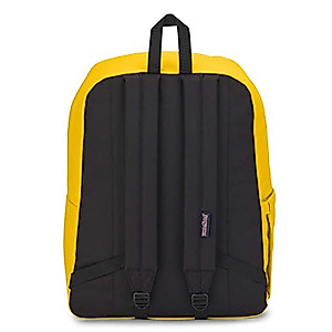JanSport Superbreak Backpack - Durable, Lightweight Premium Backpack, Lemon