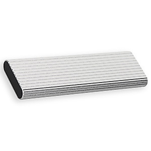 M.2 SSD Enclosure Adapter, Tool- USB C 3.1 to M.2 SATA PCIe M Key, PCIe B, M Key SSD Solid State Drive External Enclosure, Compatible with SATA 2242 2260 2280