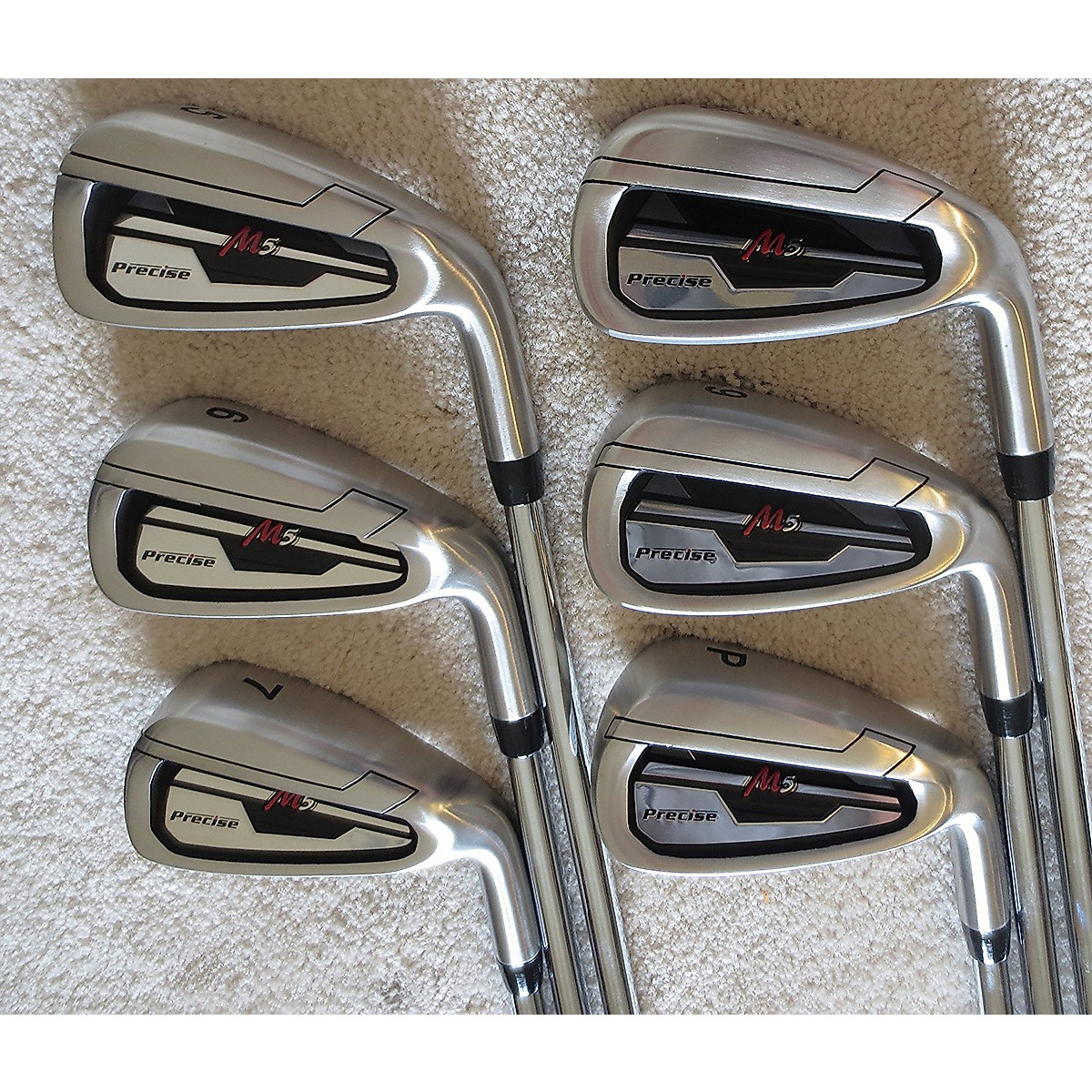 Tall Mens Golf Set Clubs for Men 6'0"- 6'6" Complete Driver, Fairway Wood, Hybrid, Irons, Putter, Stand Bag Regular Flex