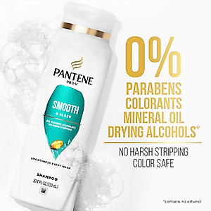 Pantene Pro-V Smooth & Sleek Duo Set Shampoo & Conditioner 12-12.6 Fl Oz