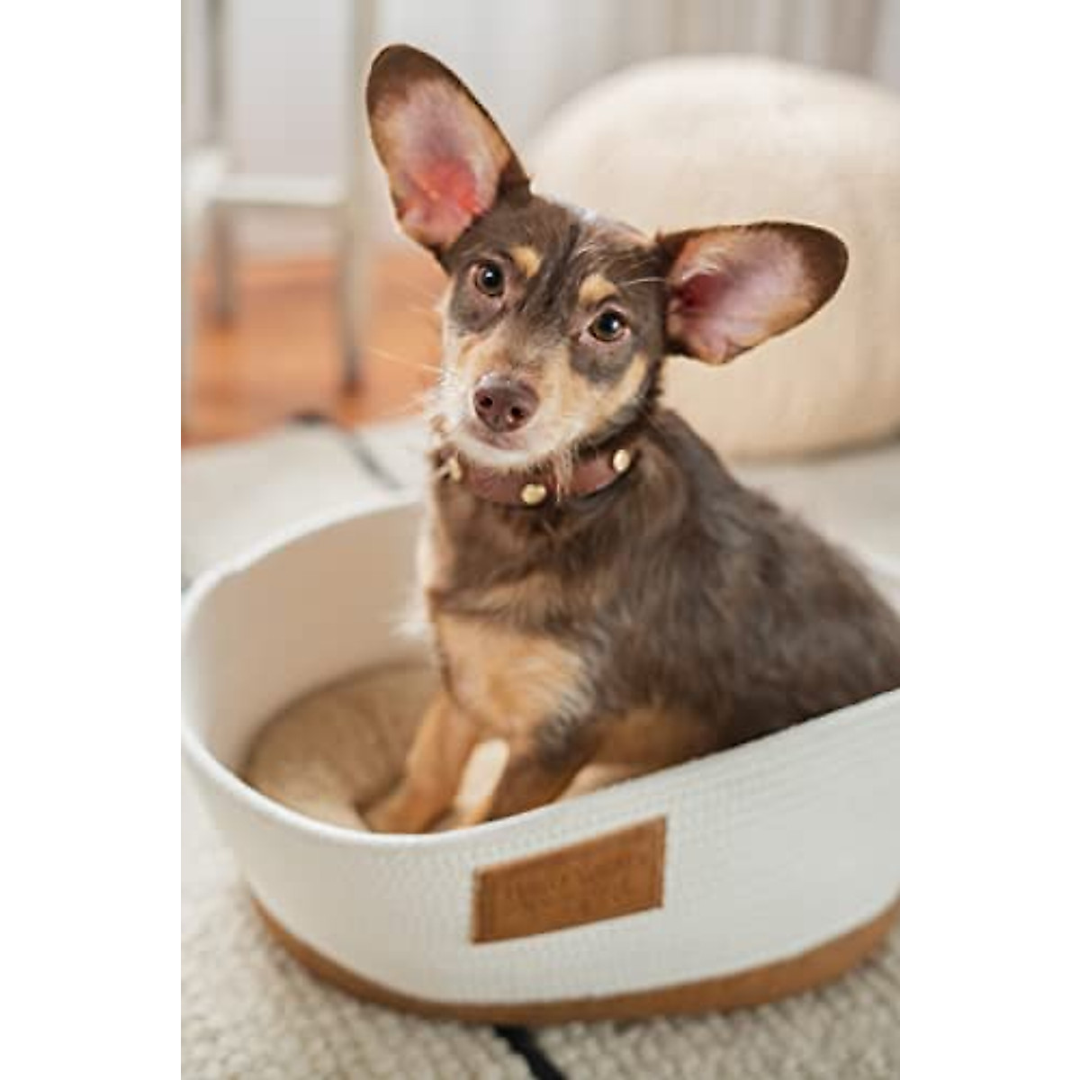 Harry Barker Woven Rope Basket Bed