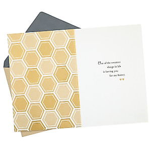 Hallmark Anniversary Card, Love Card, Romantic Birthday Card (Honeybees)