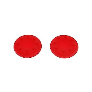 OSTENT 6 x Analog Joystick Button Pad Protector Case for Microsoft Xbox One Controller - Color Red