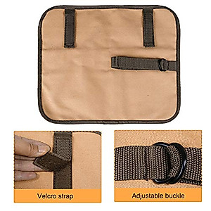 Walfront Tableware Storage Tableware Bag, Cooker Set Storage Bag Bag Portable Hanging BBQ Cutlery Organizer for Picnic Barbecue