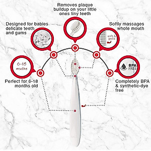 Radius Ultra Sensitive Pure Brush Baby Toothbrush, 1 EA