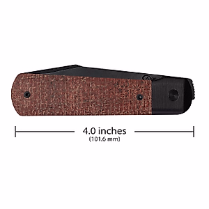 Case XX Knives Longhouse Liner Lock Dark Red Burlap Micarta 10769 CPM-20CV Pocket Knife